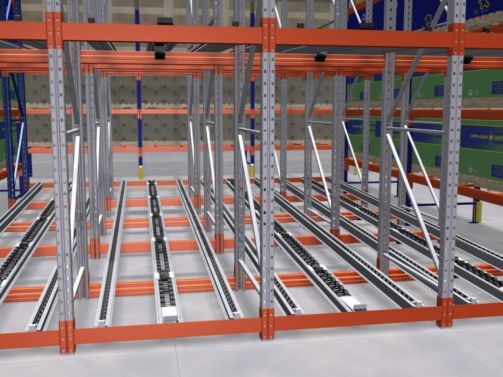 Palettier à Accumulation Statique « Drive In » | Racking | Etalex